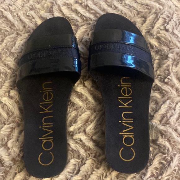 Calvin Klein | Shoes | Calvin Klein Flip Flops | Poshmark